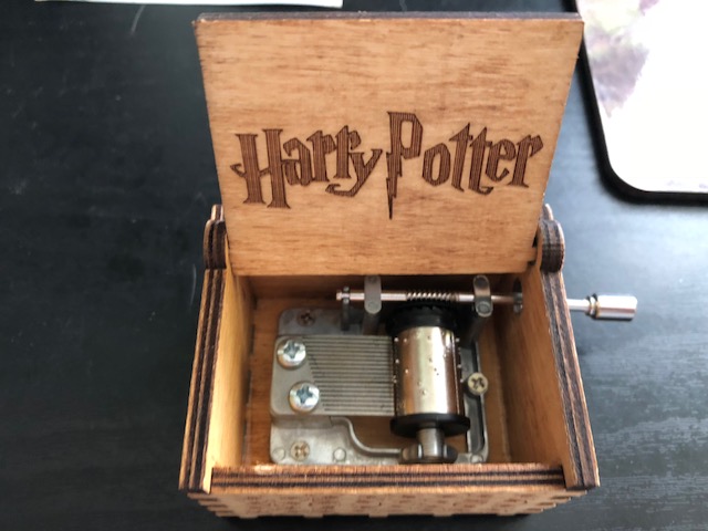 I love this Exclusive Hand Crank Music Box!
